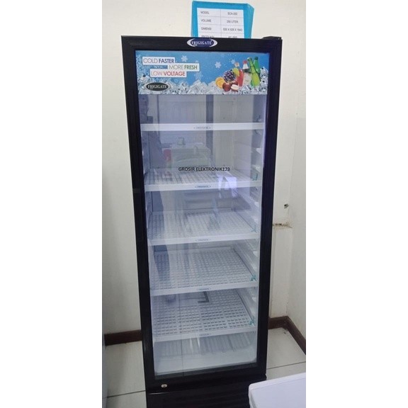 Jual FRIGIGATE Showcase Cooler 5 Rak SCA250G / SCA 250G / SCA 250 G ...