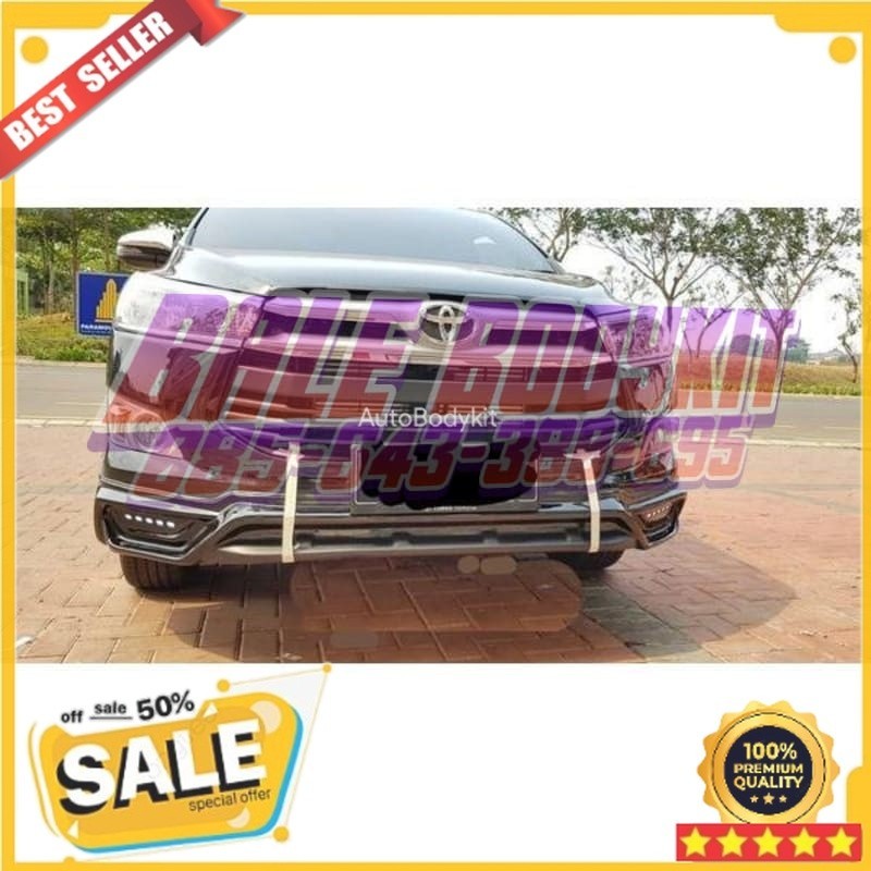 Jual Aksesoris Bemper Mobil BODYKIT kijang Innova reborn bodikit body ...