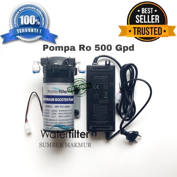 Jual Pompa Booster Ro 500 Gpd Water Filter 36Volt | Shopee Indonesia
