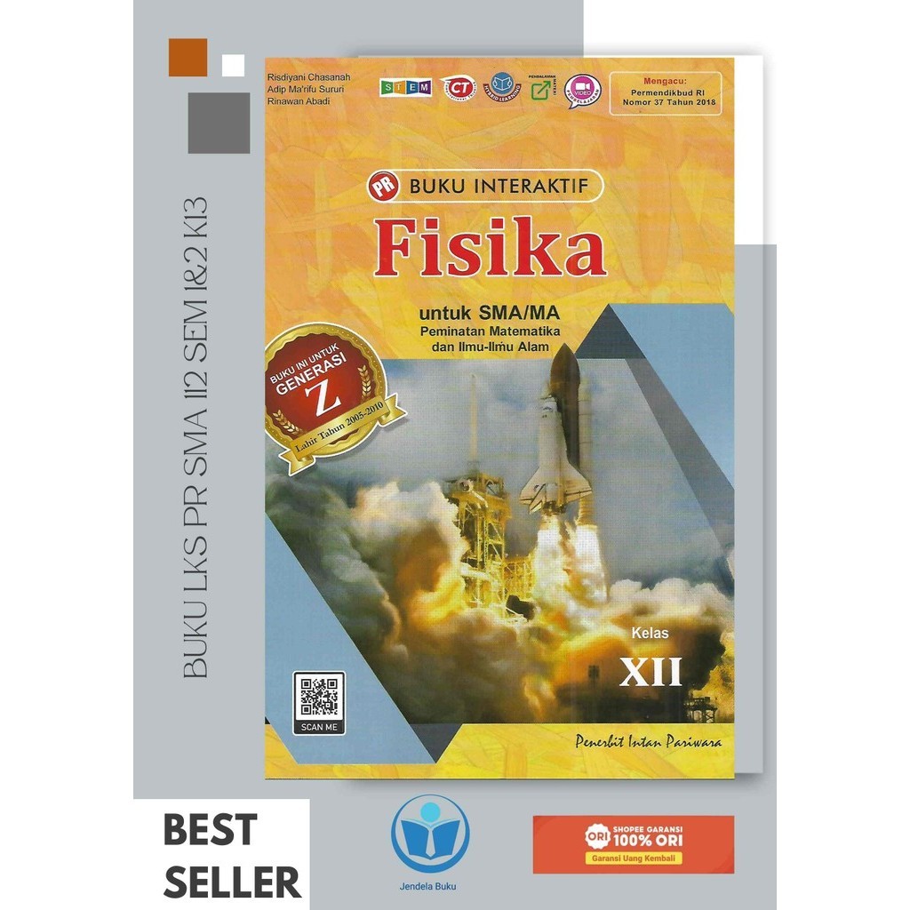 Jual Buku Pr/Lks Fisika K13 SMA/MA Kelas 12 Semester 1&2 Intan pariwara Tahun 2024 | Shopee ...