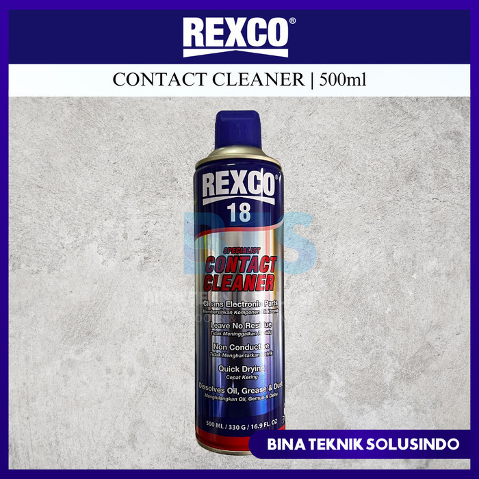 Jual REXCO 18 Contact Cleaner 500 Ml / Pembersih Elektrik / Contact ...