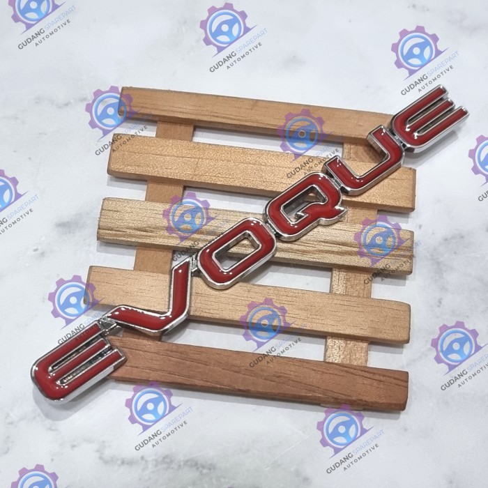 Jual Emblem Range Rover Evoque metal 3D emblem Badge Metal EVOQUE 3D ...