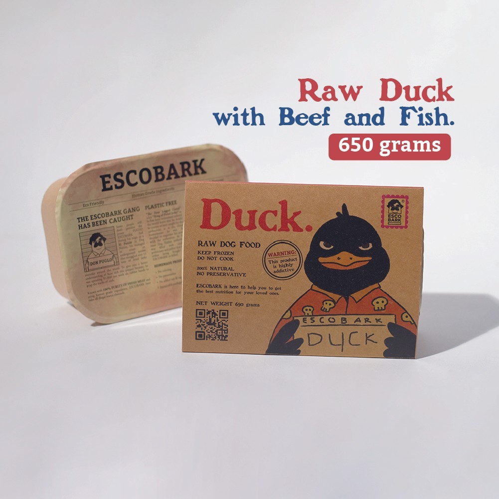 Jual Escobark 650 Duck with Beef | Shopee Indonesia