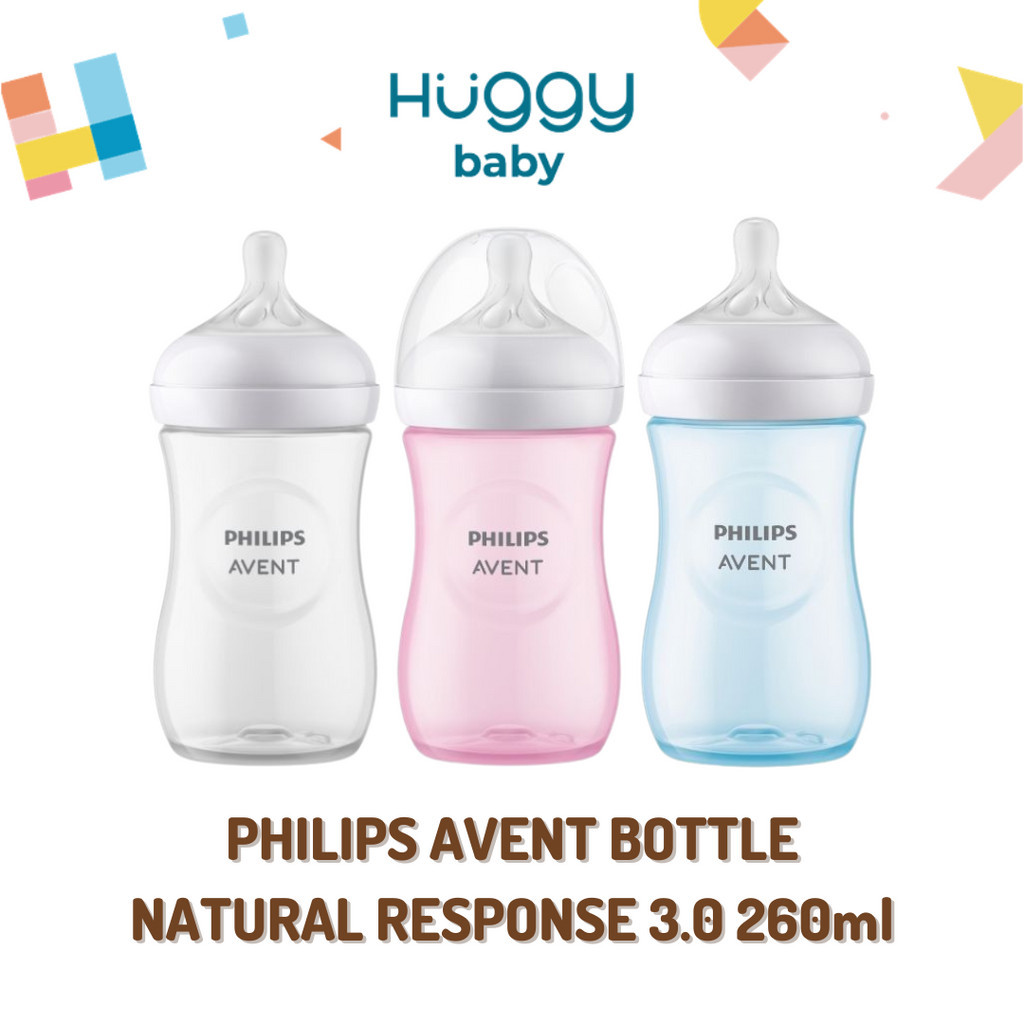 Jual Philips Avent Bottle Natural Response 3.0 260ml isi 1 | Botol Susu | Shopee Indonesia