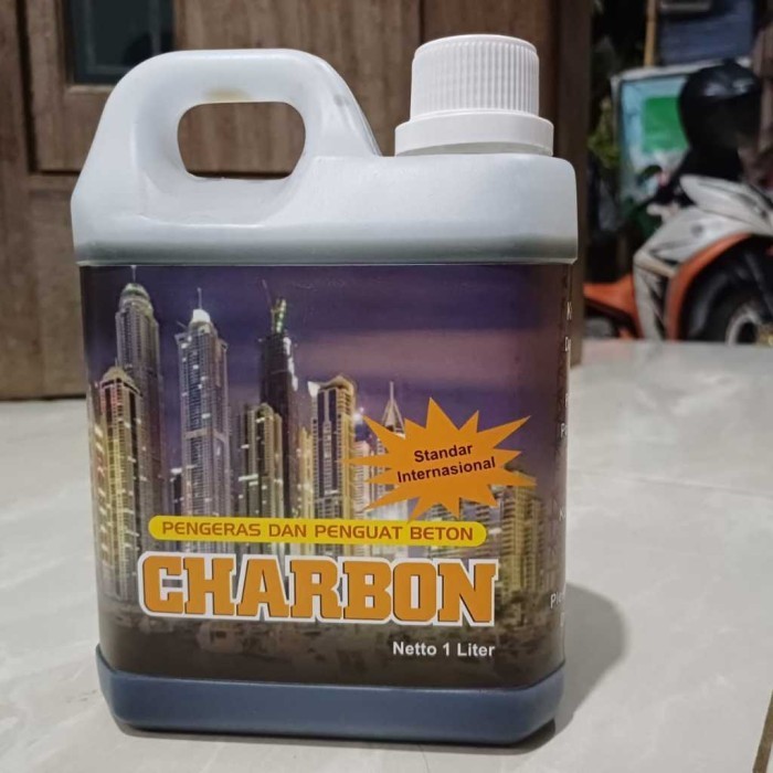 Jual CHARBON OBAT COR PENGERAS BETON 1 KG - 1 LITER | Shopee Indonesia