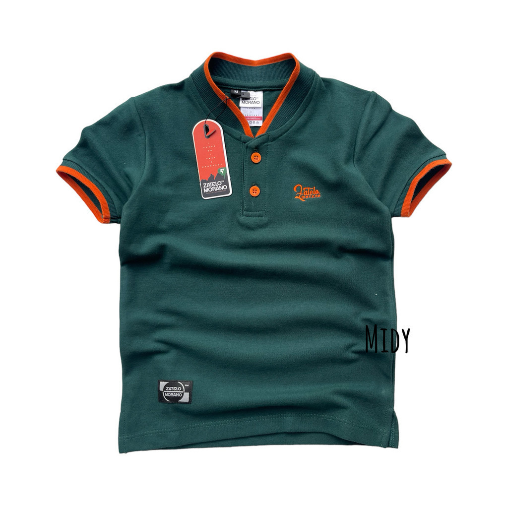 Jual Baju Kaos Kerah Sanghai Anak Laki-Laki Usia 1-12 Tahun Premium ...