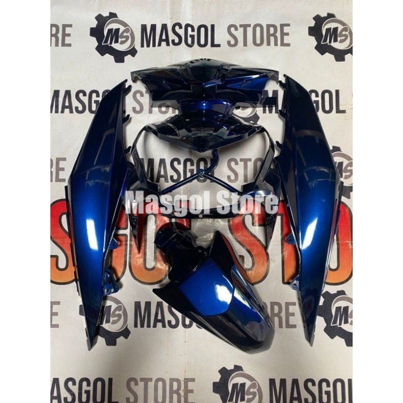 Jual Cover Full body halus Honda Beat Fi 2013-2016 Moonlight Blue ...