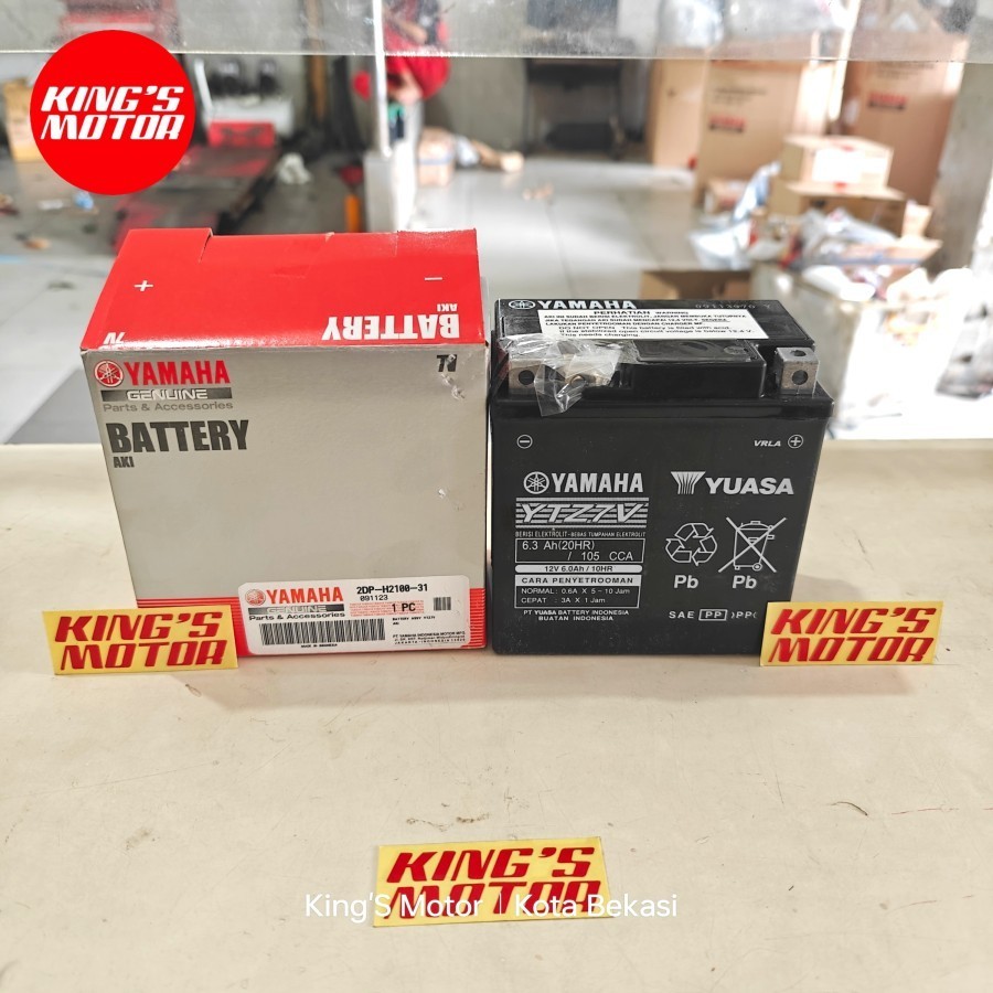 Jual BATTERY AKI ACCU NMAX OLD AEROX ALPHA ALPA TURBO 155 LEXI 6.3 ...