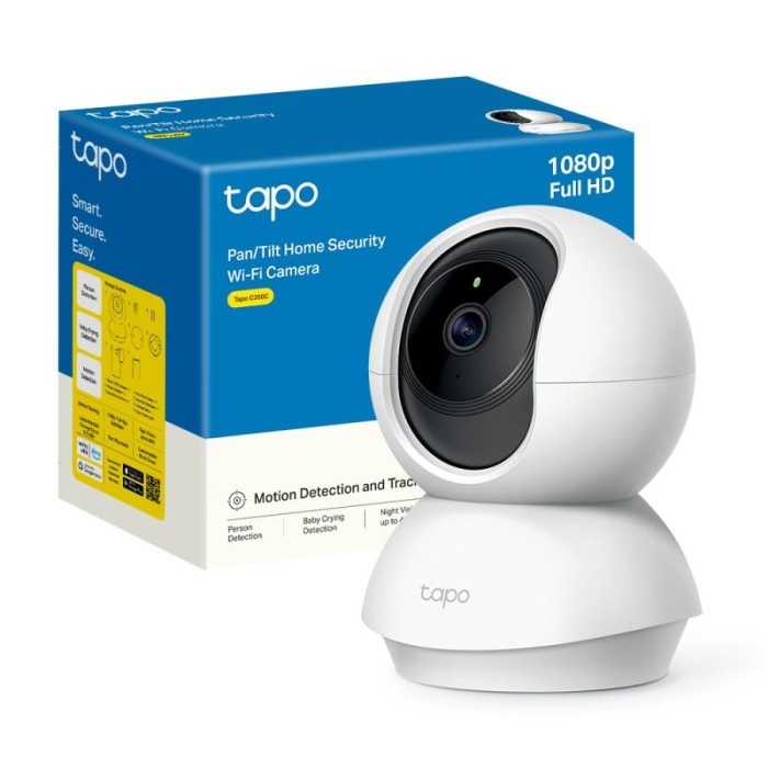 Jual TP-Link Tapo C200C Pan/Tilt Home Security Wi-Fi Camera Tapo C 200C ...