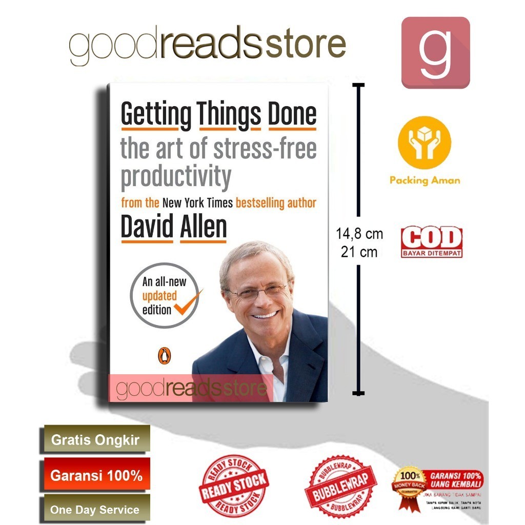 Jual Getting Things Done - David Allen (English) | Shopee Indonesia