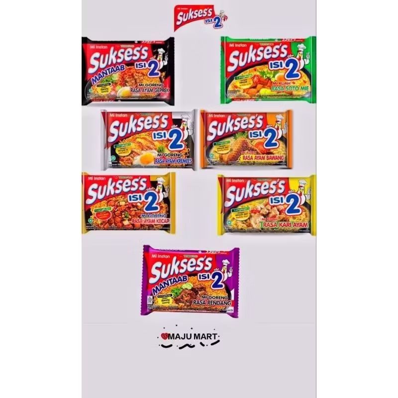 Jual Sukses Harga Mie Isi 2 Terlengkap & Harga Terbaru Juni 2026 ...