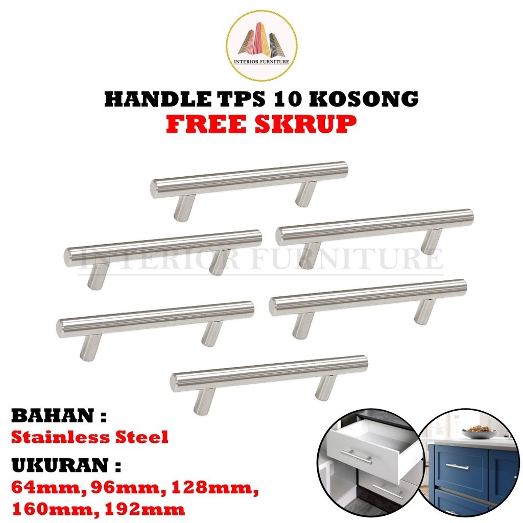 Jual Handle Laci Tarikan TPS 10 Stainless Tarikan Anti Karat Handle ...