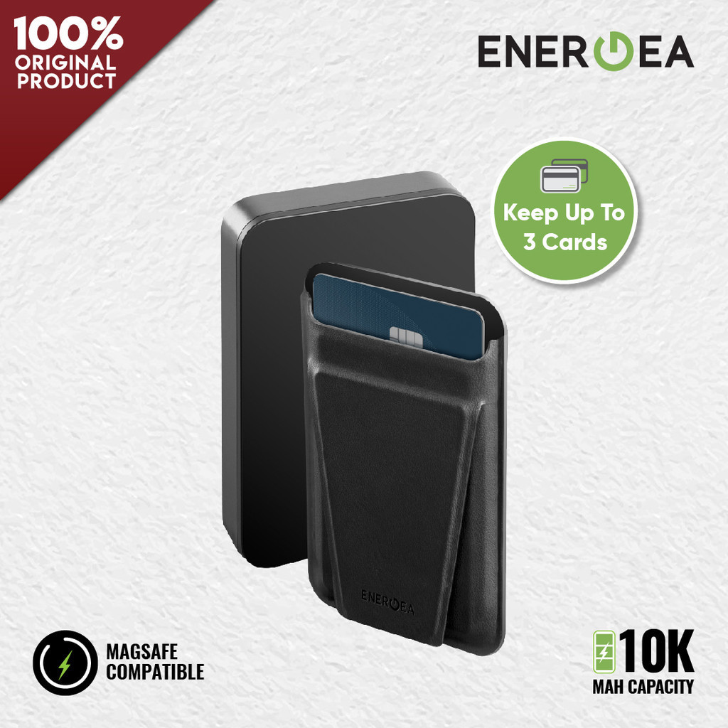 Jual Powerbank 5000/10000 mAH Magsafe Wallet Card Energea Magwallet ...