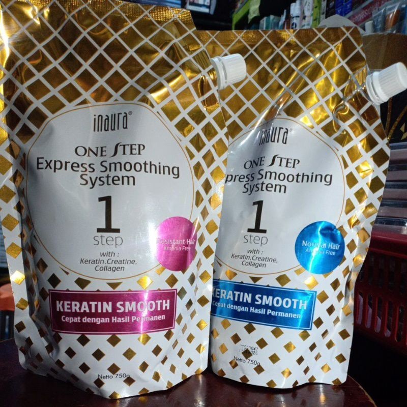 Jual INAURA One Step Express Pelurus Rambut / Smooting 750ml (1 Step ...