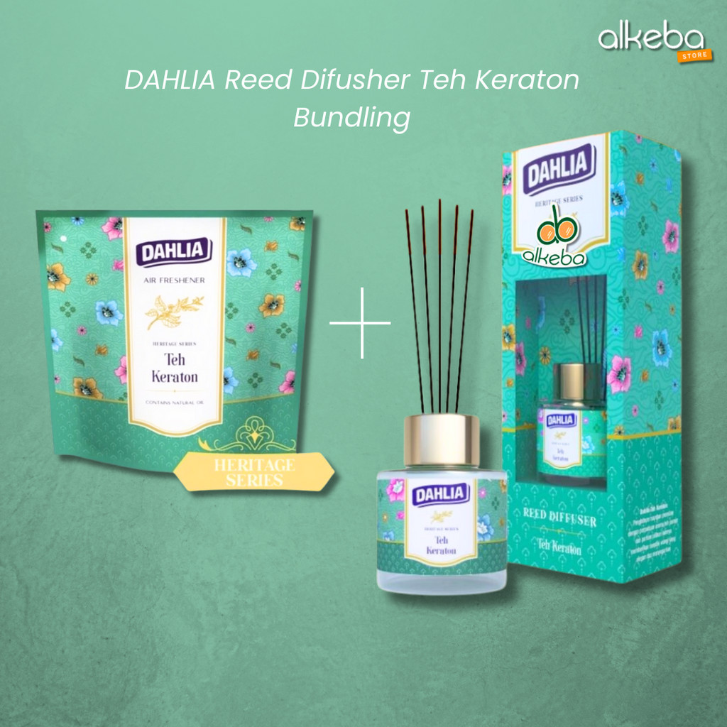 Jual Dahlia Teh Keraton Gantung 75gr + Reed Diffuser Aroma Terapi ...