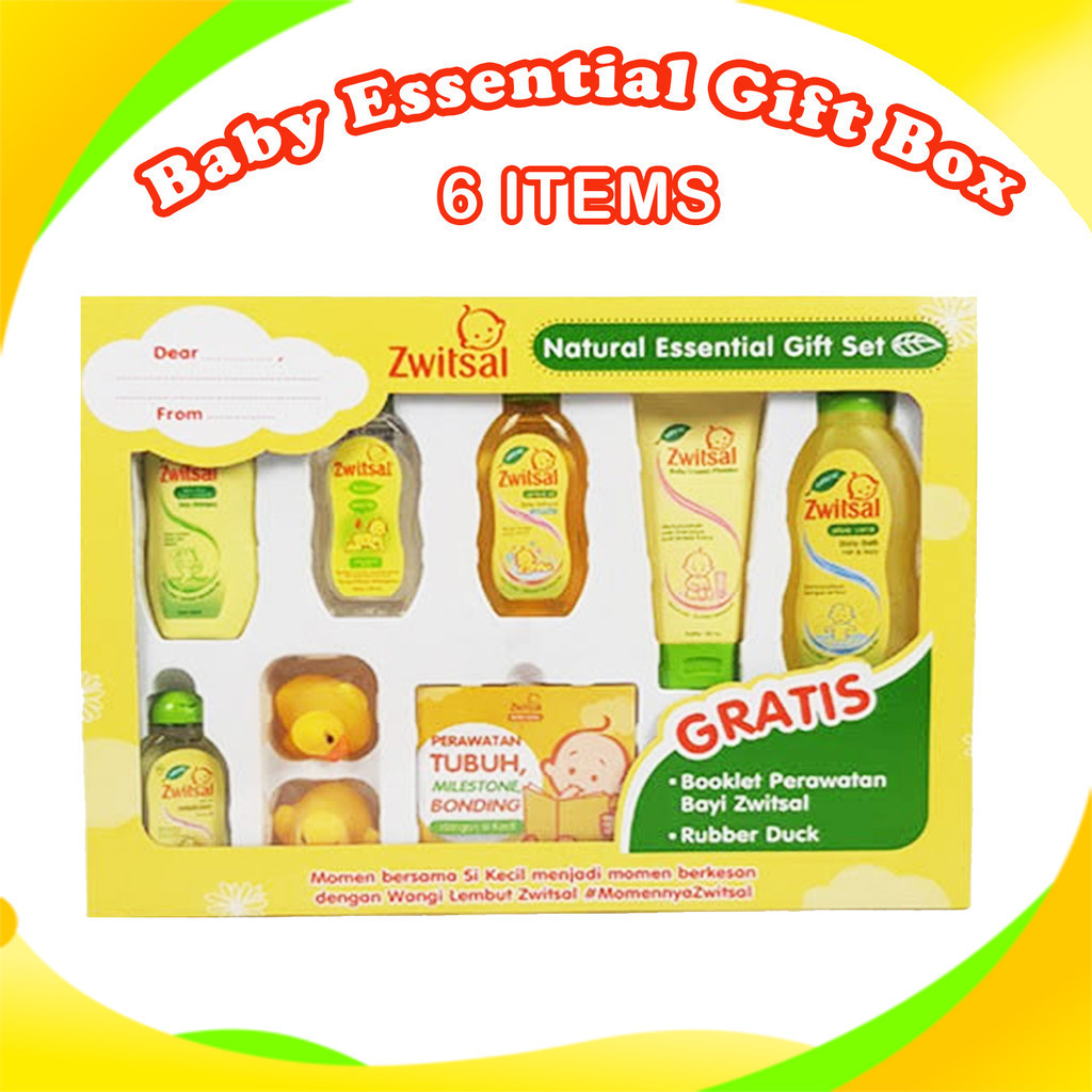 Jual Zwitsal Baby Essential Gift Set Box Isi 6 Items EXP 2026 ...