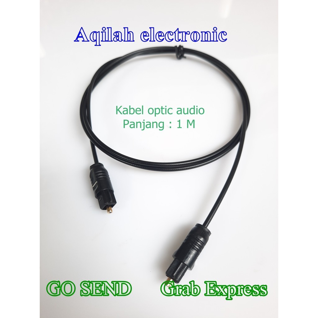 Jual Kabel Audio Digital optical toslink - kabel Optik 1 Meter | Shopee ...