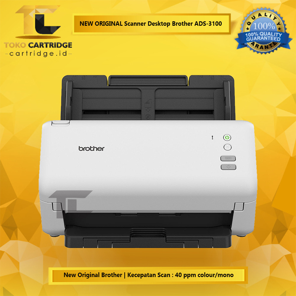 Jual Scanner Brother ADS-3100 High Speed Scan Duplex Dekstop ADF New ...