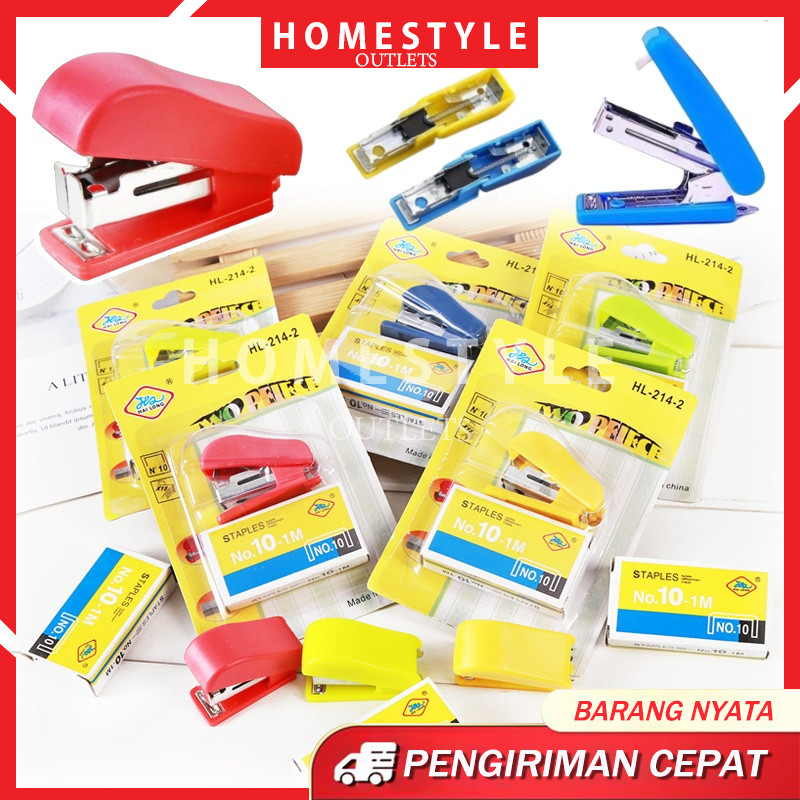 Jual Staples Kecil Stapler Mini Portabel Unik Praktis Model Simple Lucu ...