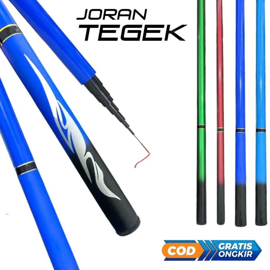 Jual Joran Tegek 1.8M-6.3M Power Action Medium CW 80-150g Kualitas ...