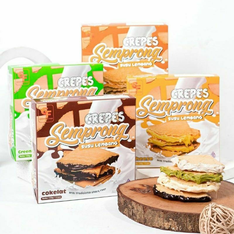 Jual Semprong Susu Lembang Isi 12 165 gram Bandung loves semprong ...