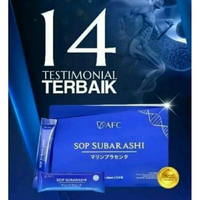 Jual AFC SOP SUBARASHI ORIGINAL MADE IN JAPAN SUPLEMEN MULTI VITAMIN ...