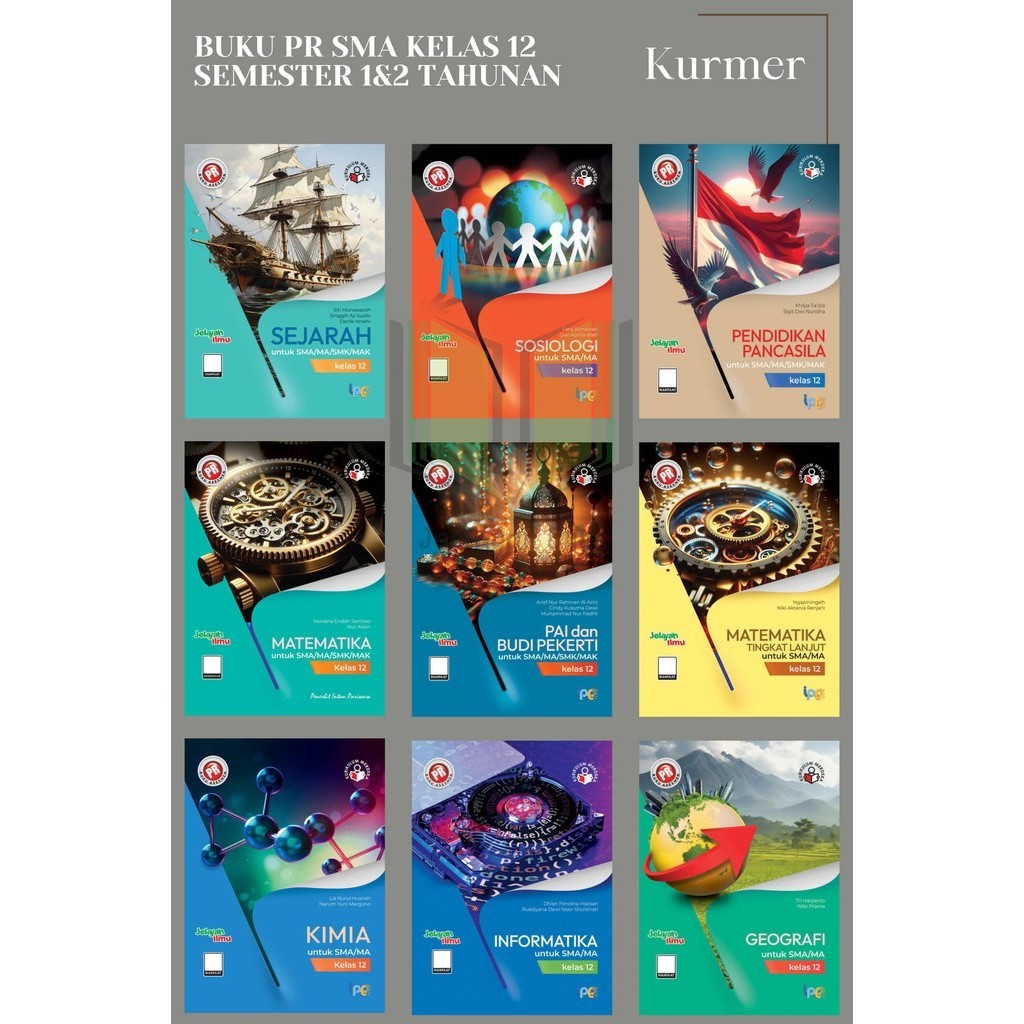 Jual Buku Pr/LKS SMA/MA Kurmer Kelas 12/XII Semester 1&2 Kurikulum Merdeka Intan pariwara Tahun ...