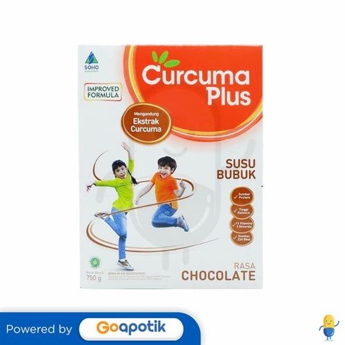 Jual Curcuma Plus Susu Coklat 750 Gram Box | Shopee Indonesia