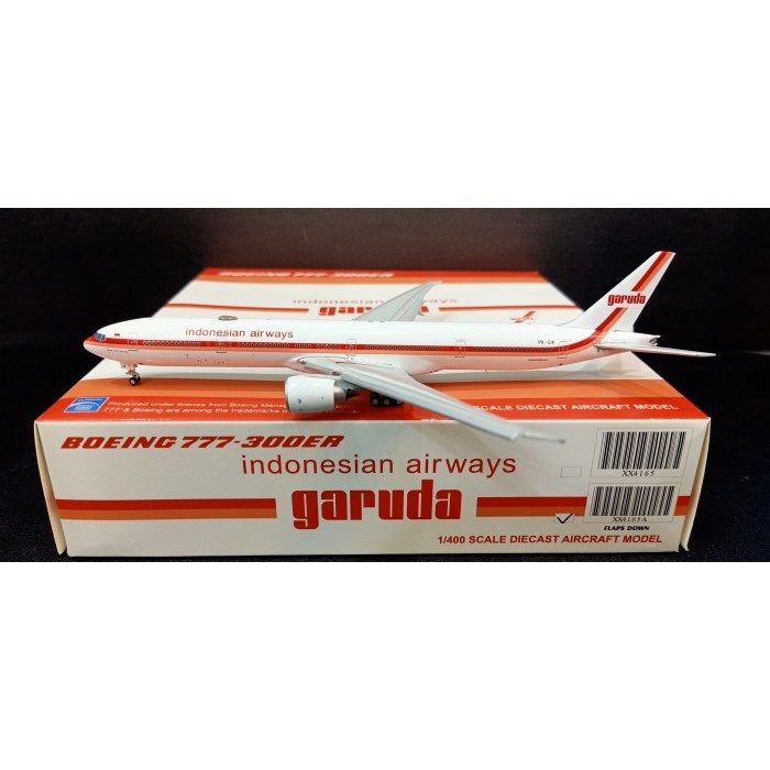 Jual Garuda Indonesia B777-300ER PK-GIK Retro JC Wings 1400 Scale ...