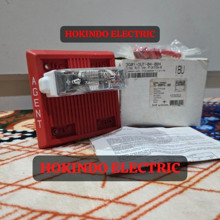 Jual KIDDE FENWAL STROBE MULTITONE MT-241575W-AR / HORN STROBE KIDDE ...