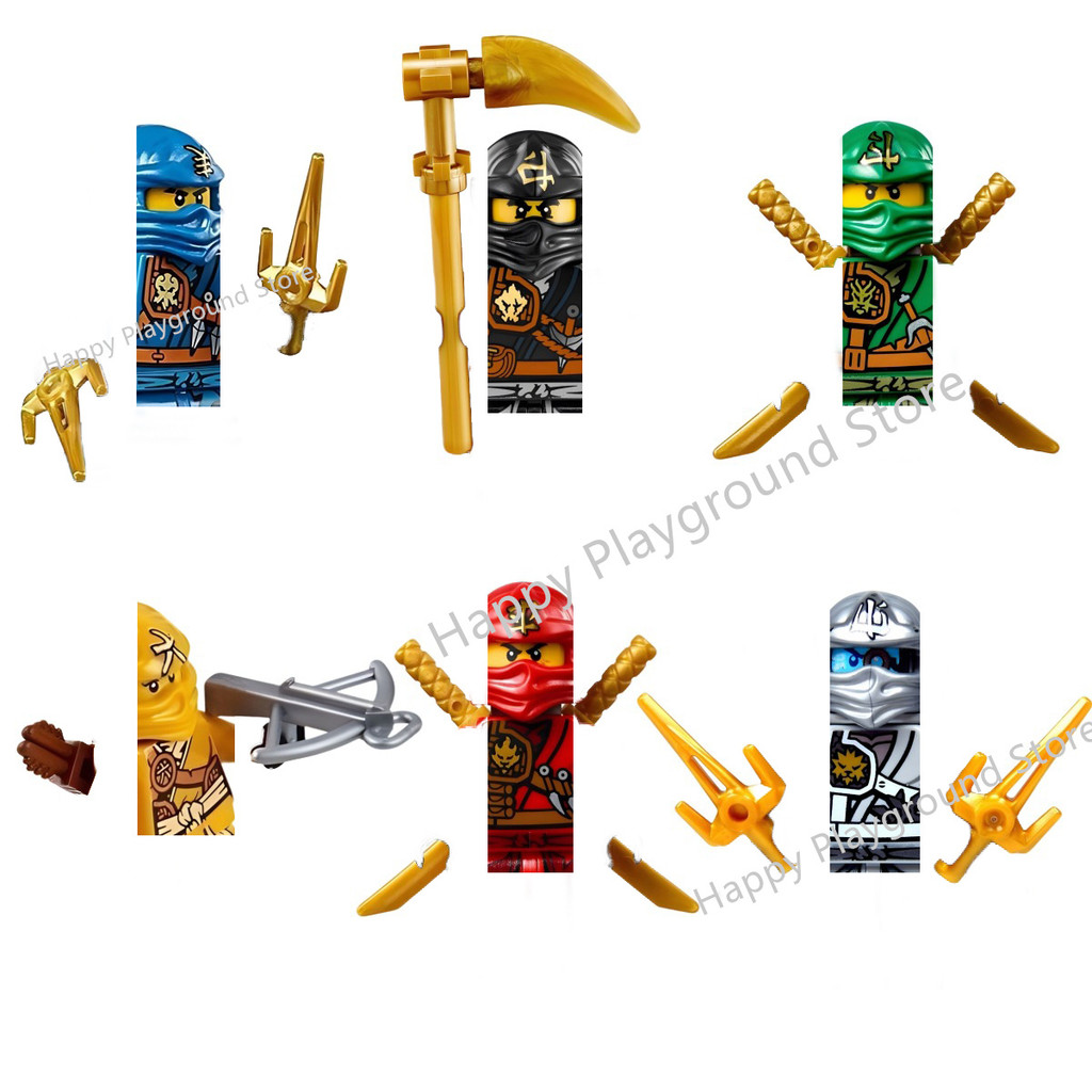 Jual Anime Cartoon TV Ninja Bricks Toy Dolls Zane Nya Lloyd Garmadon ...