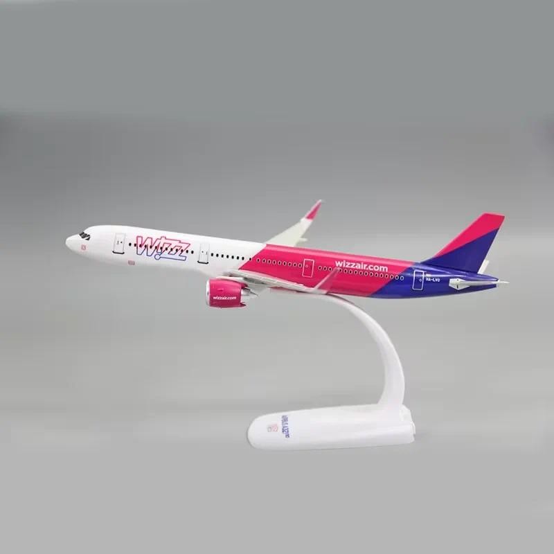 Jual 22cm A321/A321neo Airplane Model Toy WIZZ AIR Aircraft Plane ...