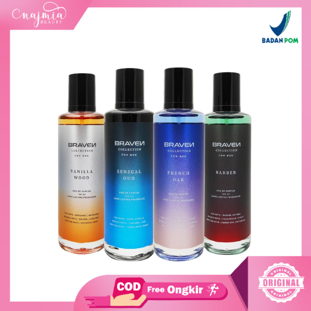 Jual Najmia 2 - Braven Collection Eau De Parfum 100ml - Parfum Pria ...