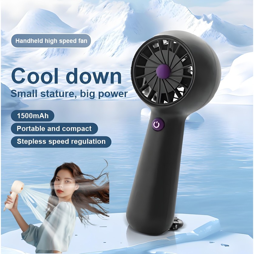 Jual Portable Mini Fan with Hook Usb Untuk Outdoor Kipas Angin Genggam ...