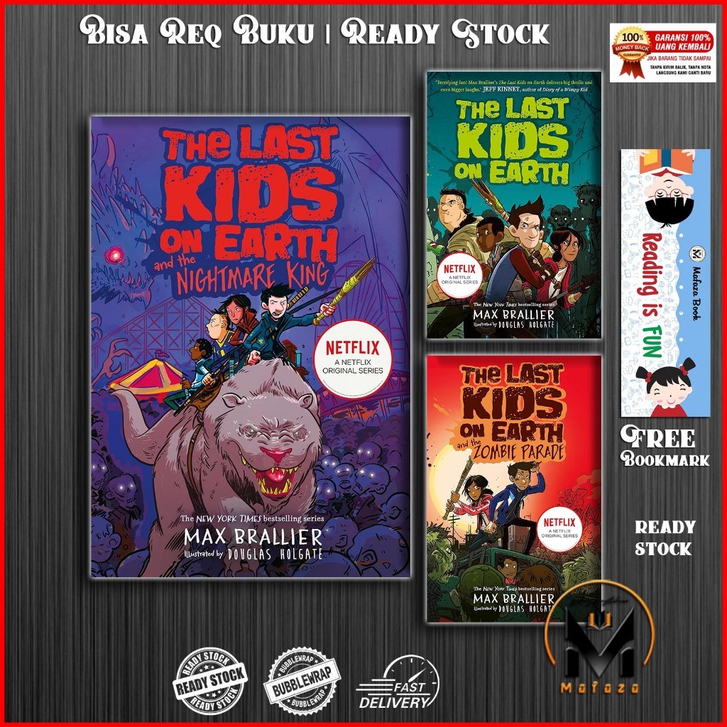 Jual The Last Kids on Earth ( 9 book series ) By Max Brallier | Shopee ...
