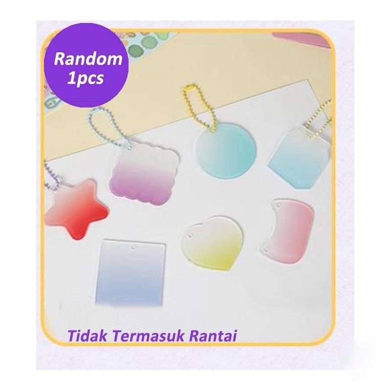 Jual Gantungan Kunci Akrilik Keychain Transparan Sticker Lucu ...