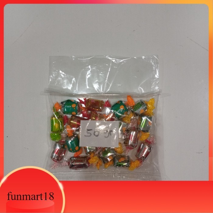 Jual permen rasa buah 50g/permen rasa buah-buahan 50 gr FM | Shopee ...