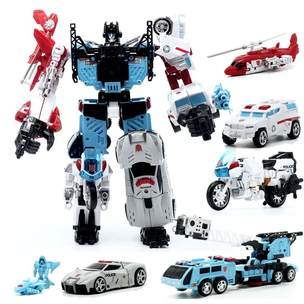 Jual Transformation Defensor IDW Combiner 6in1 Sets War Team Collection ...