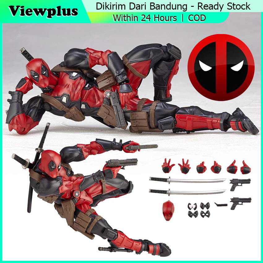 Jual Action Figure SHF Revoltech Deadpool Dead Pool Amazing Yamaguchi ...