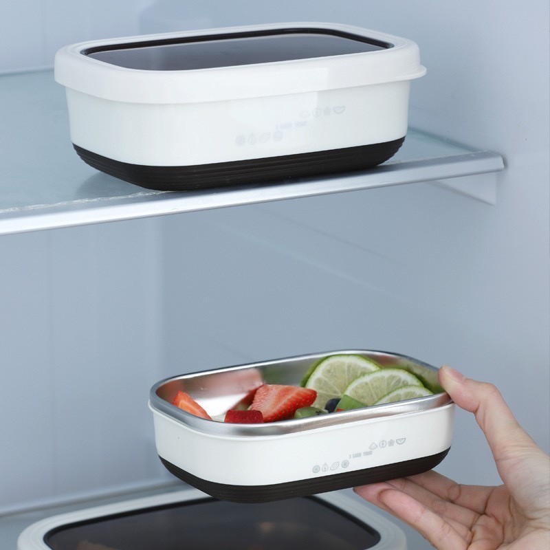 Jual Kotak Stainless Steel Bekal Meal Box Container Storage Box ...