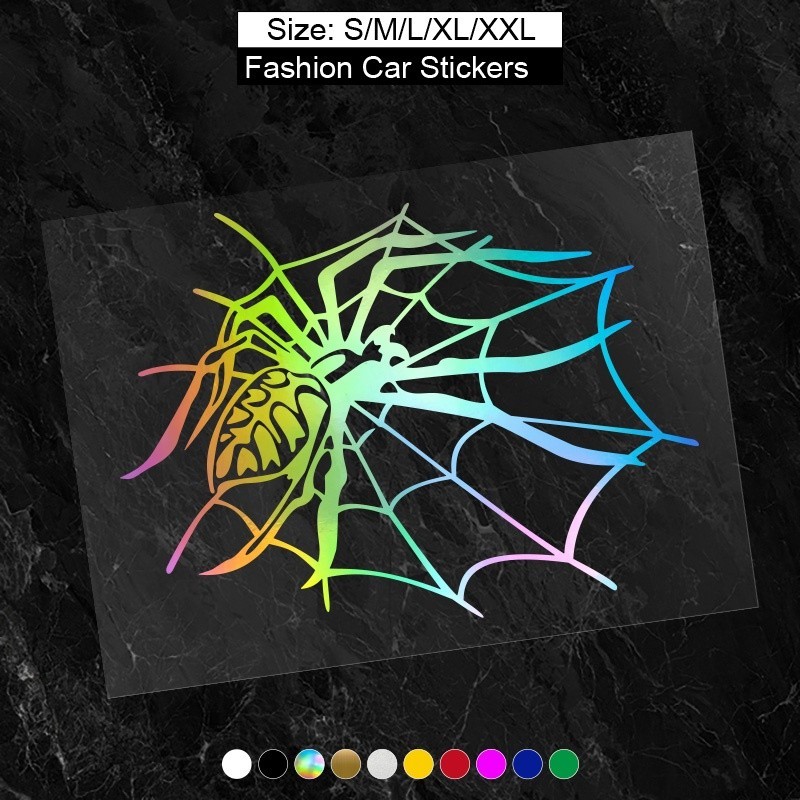 Jual Stiker Mobil Sarang Laba Laba Stiker Mobil Laba Laba Stiker Bodi ...