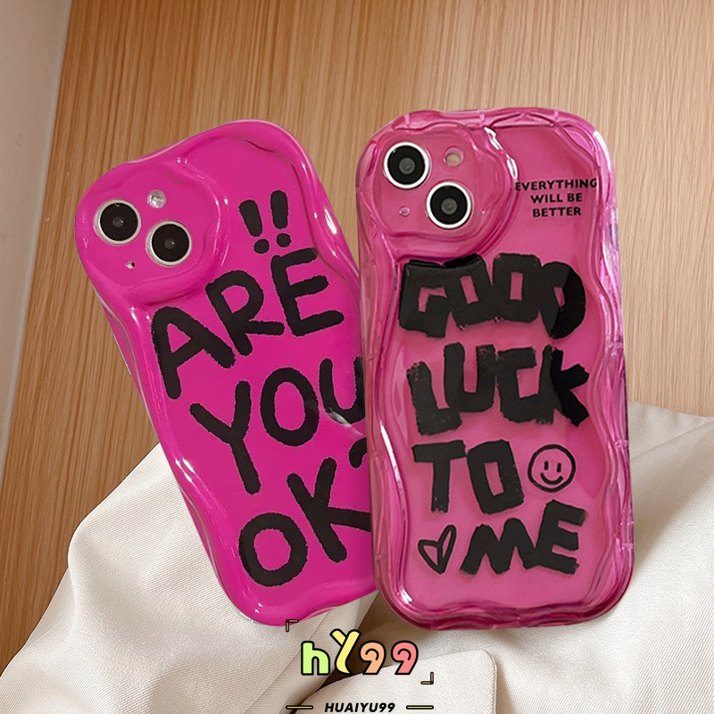 Jual Transparan Huruf Inggris Kreatif Casing hp Untuk VIVO Y27 Y35 Y02 ...