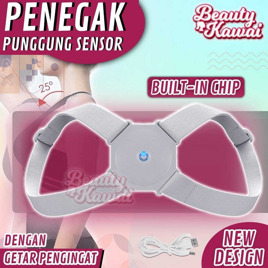 Jual Penegak Punggung Getar Pintar Posture Corrector Vibration Alat ...