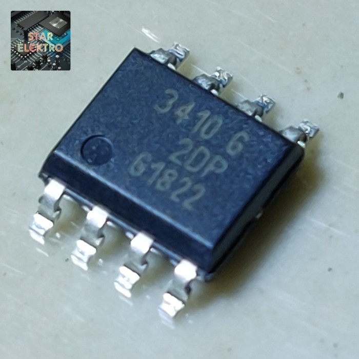 Jual 3410G Sop-8 SMD 3410 G BTS3410G BTS IC Dual Power Switch Infineon Chip Parts | Shopee Indonesia