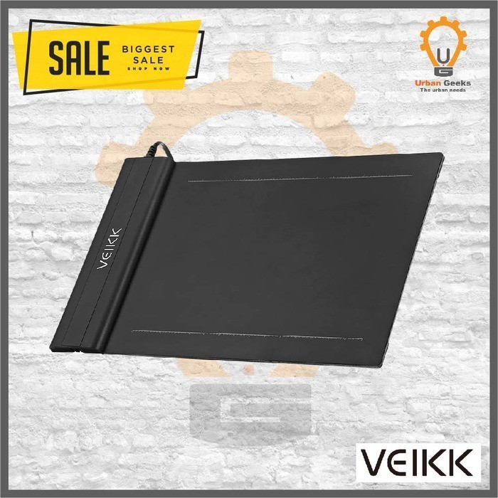 Jual VEIKK S640 Digital Graphic Drawing Pen Tablet OSU Electromagnetic ...