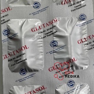 Jual Glutasol 1 Strip 6 Kapsul / Glutazol / Glutacol / Gutasol ...