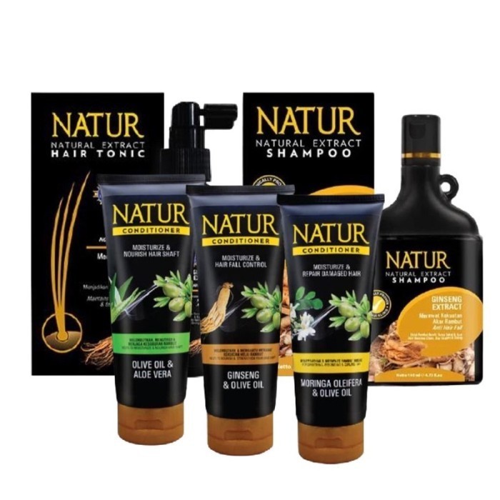 Jual Natur ALL Produk Shampoo, Conditioner, Hair Tonic Perawatan Rambut ...