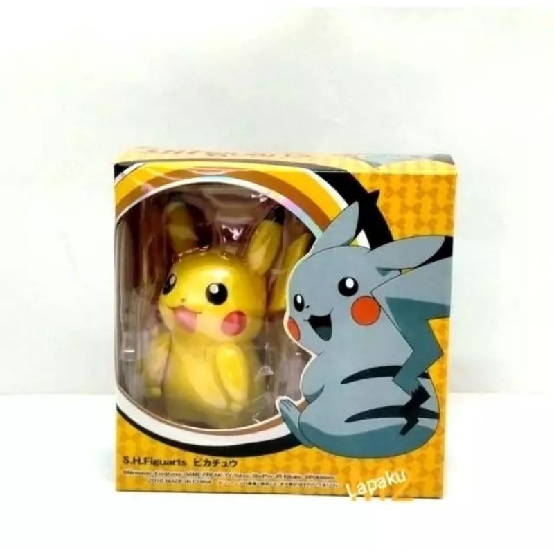 Jual Action Figure SHF Pikachu / Mainan anak Pokemon Figures Figurine ...