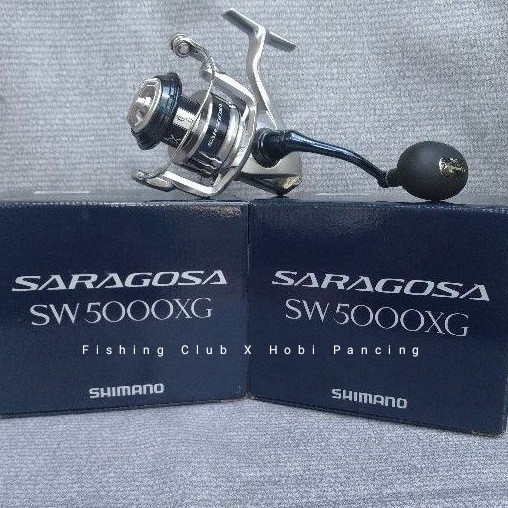 Jual Reel Pancing Shimano Saragosa SW 5000 XG (Model 2020) | Shopee ...