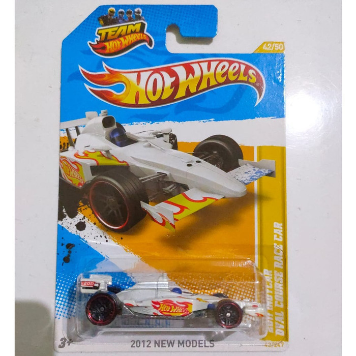 Jual Hot Wheels 2011 Indycar Oval Course Race Car putih | Shopee Indonesia
